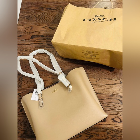 Coach | Bags | Original Coach New York Tote In Light Tan | Poshmark